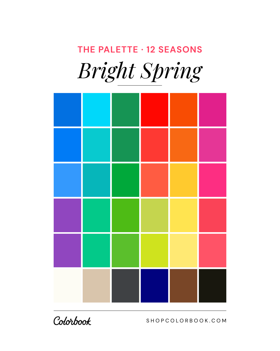 Bright | Clear Spring: The Complete Guide | Colorbook